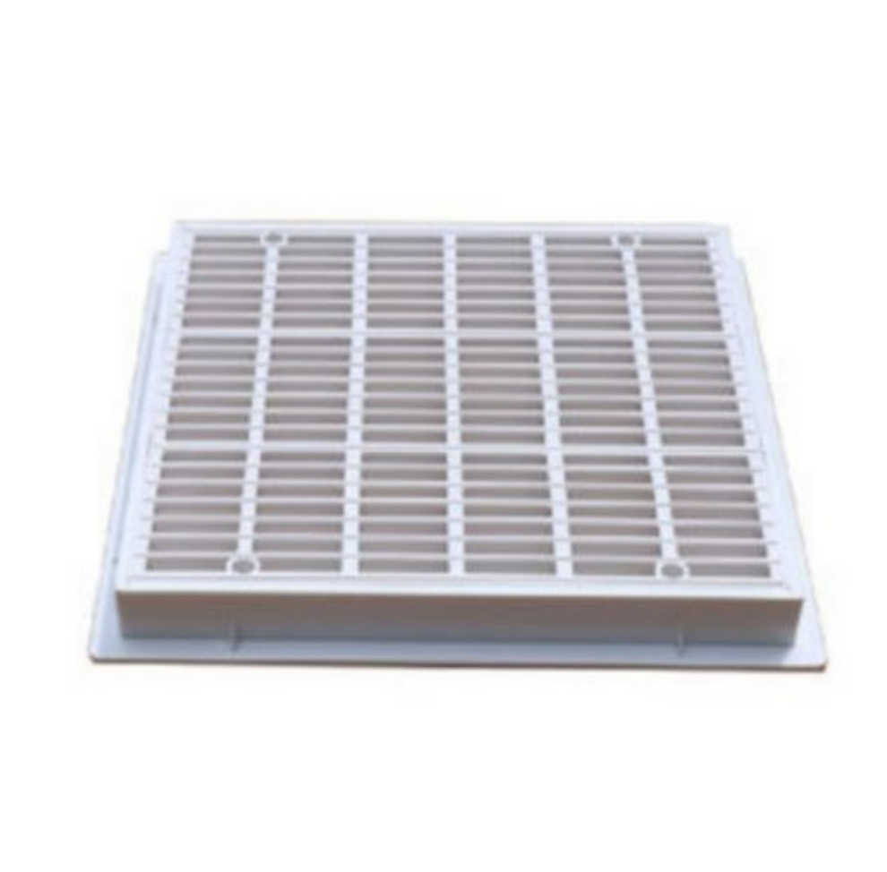 Jet-Flo Main Drain Cover, Frame and Grate, Square, 12" x 12" – Watershop.ph