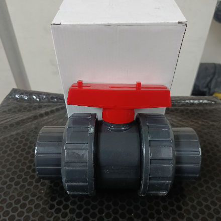 V05-1-50 2" PVC-U Double Union Ball Valve (Slip SKT) 63mm – Watershop.ph